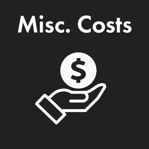 Miscellaneous Costs Miscellaneous Costs
