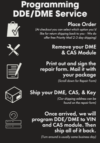 BMW ECU DME Programming Service CAS/Key - E90 E70 E60 E82 - CAS2-CAS3